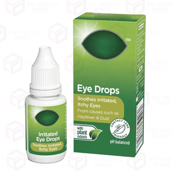 Custom Eye Drops Boxes - The Product Boxes