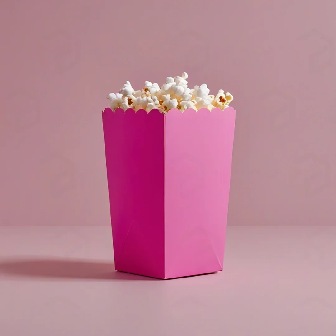 Pink Popcorn Boxes - The Product Boxes