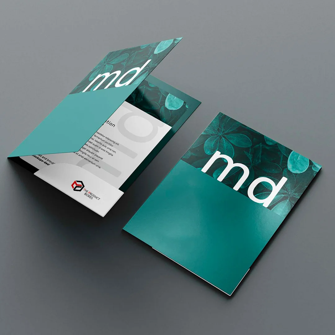 Custom File Folders | Printed File Folders | The Product Boxes